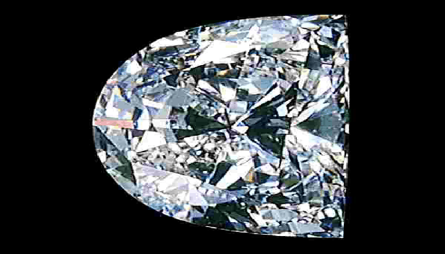 Half Moon Cut - Polishing Diamonds Into A Semi Circle Or Crescent Shape
