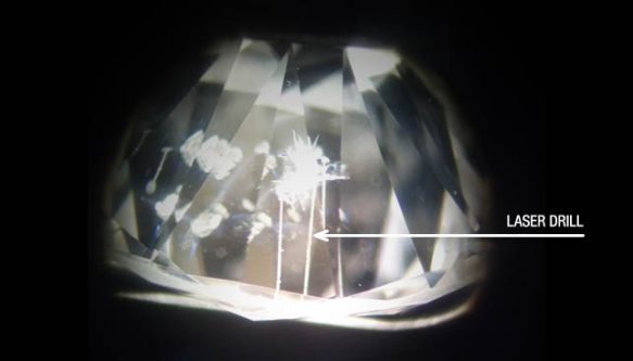 Diamond Treatments: Laser Drilling - Israeli Diamond Industry