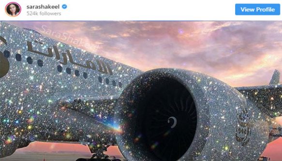EMIRATES “DIAMOND” AIRPLANE DRIVES THE INTERNET CRAZY - Israeli Diamond ...